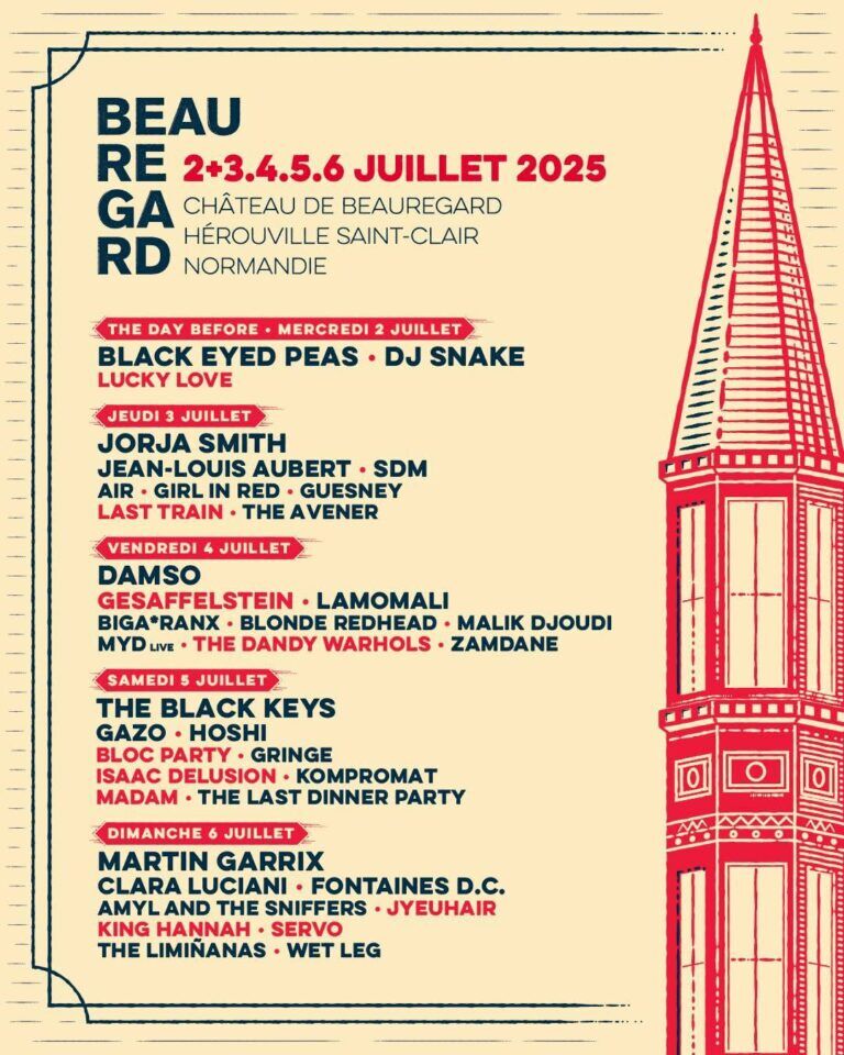 Beauregard 2025 : horaires, transports, météo... les dernières infos